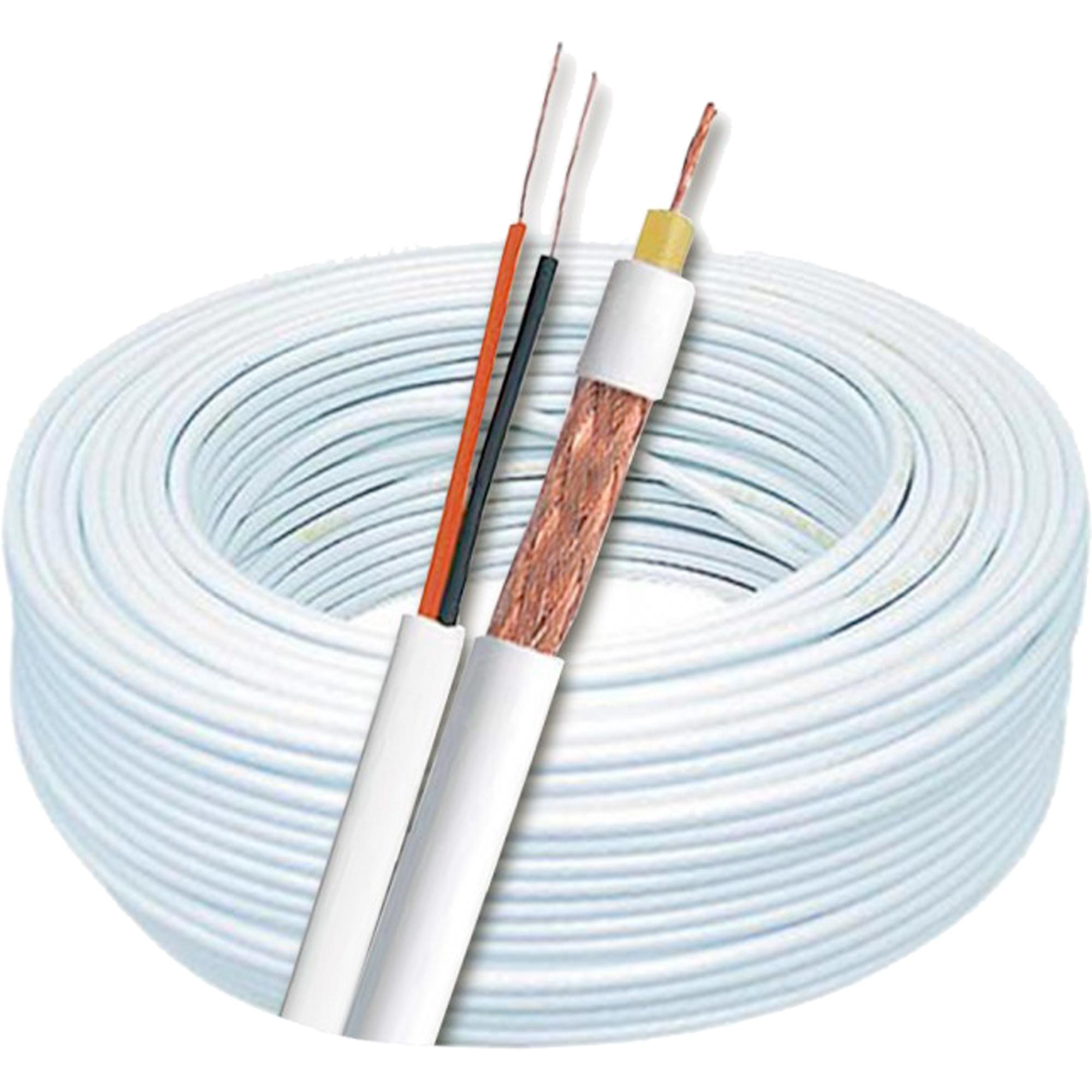 Cabo Coaxial CFTV 4MM RF 2X26 MEGATRON (59129) - Hayamax Distribuidora